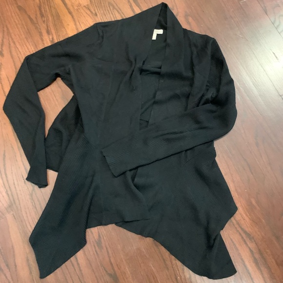 Dress Barn | Jackets & Coats | Dress Barn Asymmetrical Hem Ribbed Knit ...